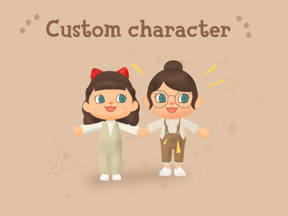Custom Animal Crossing Character Avatar Personnalisé Portrait - Etsy