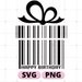Happy Birthday Barcode Svg, Barcode Svg, Birthday Barcode Svg, Barcode ...