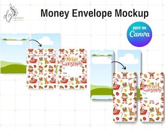 Canva Editable Money Envelope Template, Cash Envelope Template for ...