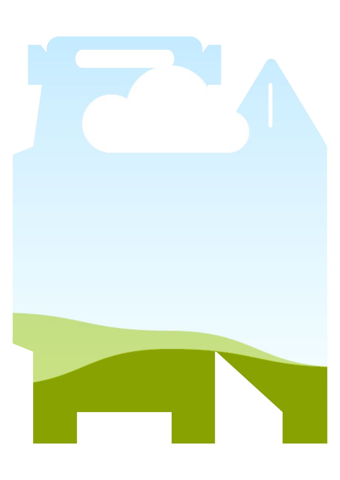 Gable Box Template, Party Favor Templates, Drag and Drop Canva Editable ...