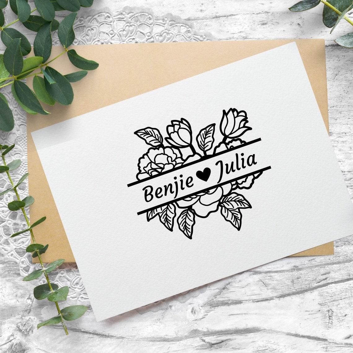 Split Floral Frame SVG, Floral Border SVG, Split Flower Monogram Svg ...