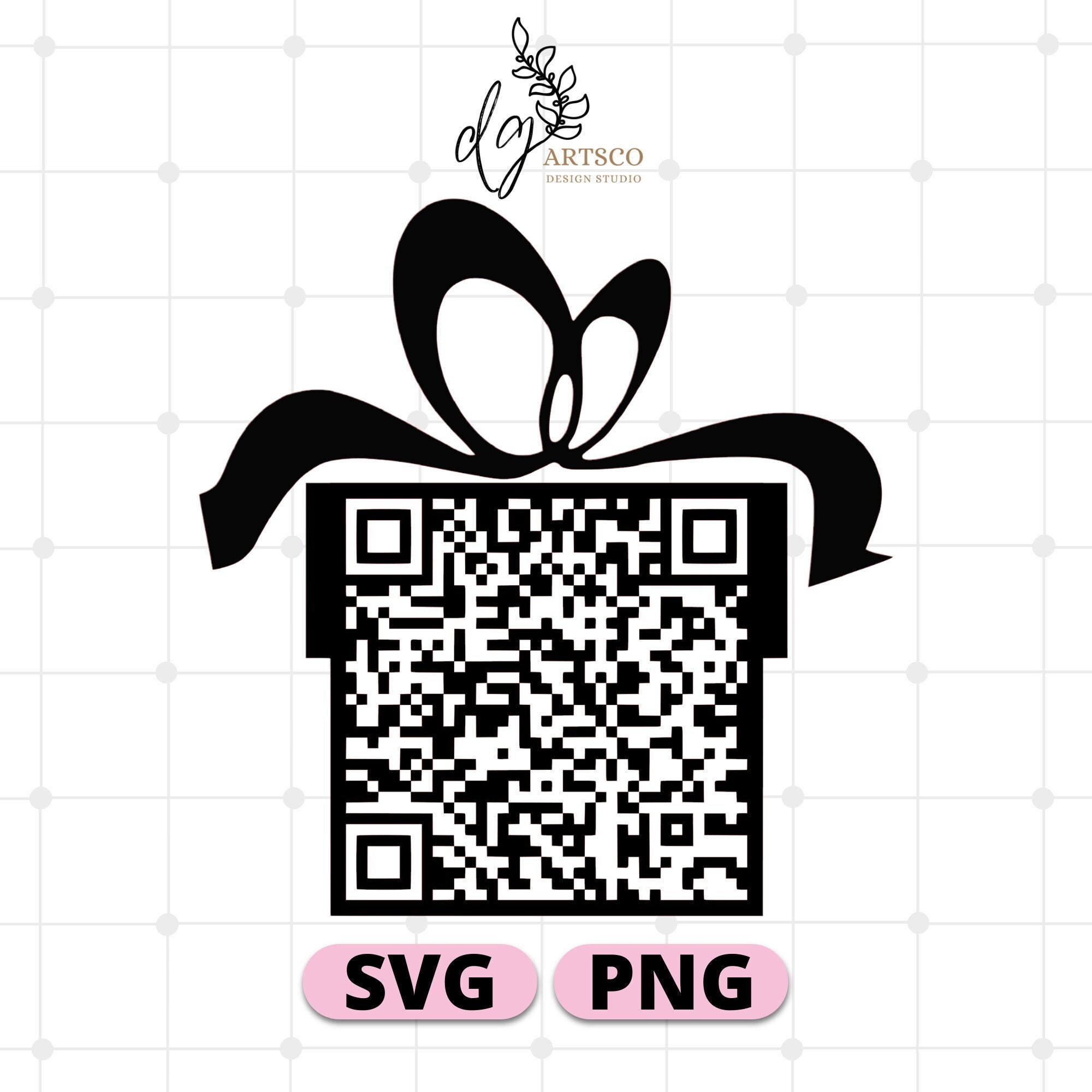 Scannable Happy Birthday QR Code Svg, Barcode Svg, QR Code Svg ...