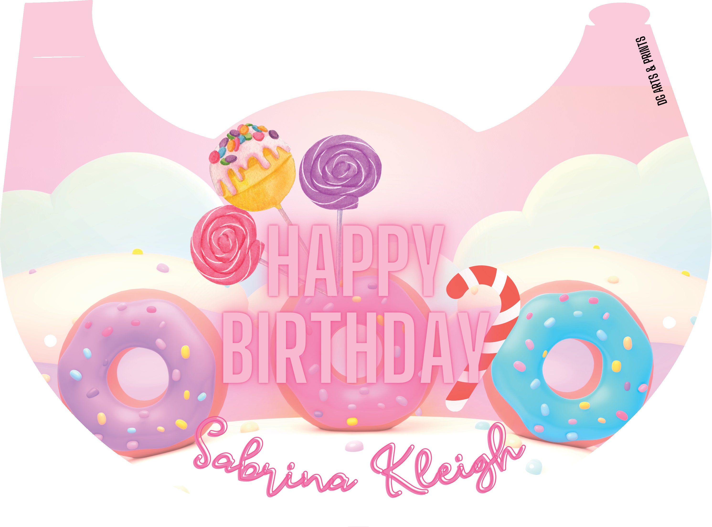 Party Hat Template, Party Favor Templates, Drag and Drop Canva Editable ...