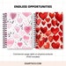 Watercolor Heart Seamless Patterns, Doodle Hearts Illustrations ...