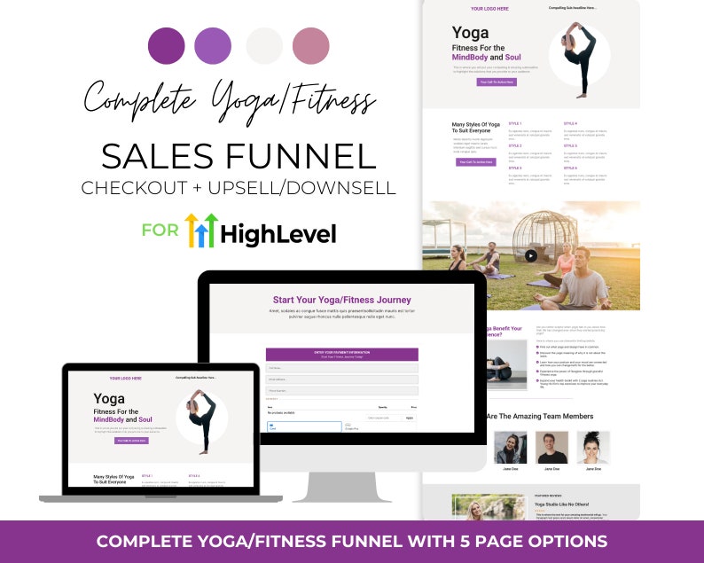Gohighlevel Ultimate Template Bundle | High Level Website Templates ...