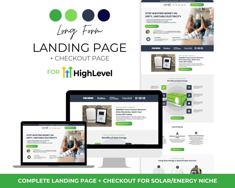 Gohighlevel Ultimate Template Bundle | High Level Website Templates ...