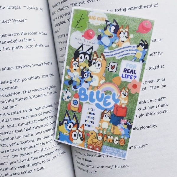 Bluey Checklist Bookmark - Etsy