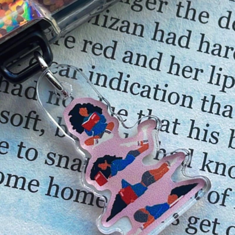 Black Girl Book Charms - Etsy