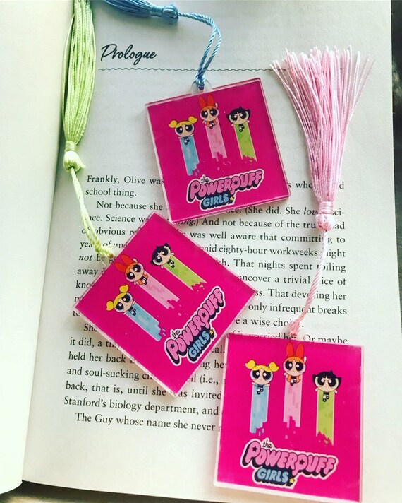 Powerpuff Girls Bookmark - Etsy