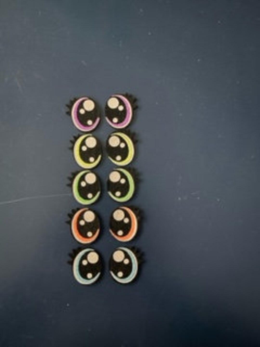 1 Inch Eyes With Eyelashes - Etsy