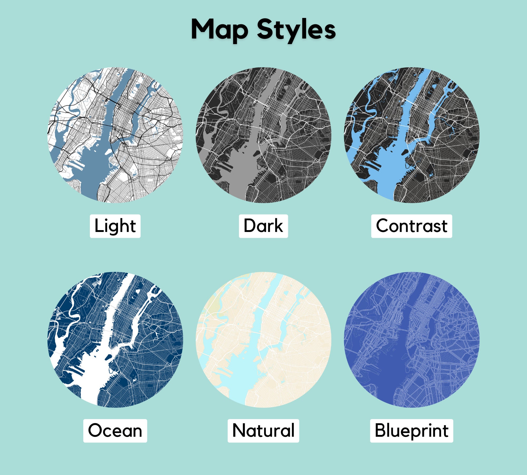 Special Place Map With Heart, Where We Met Map, Custom Location Map ...