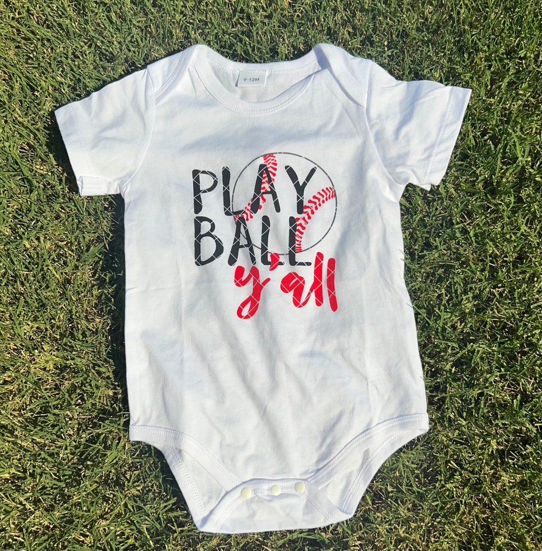 Baseball Baby Onesie Baby Shower Baseball Mama Country PLAY - Etsy