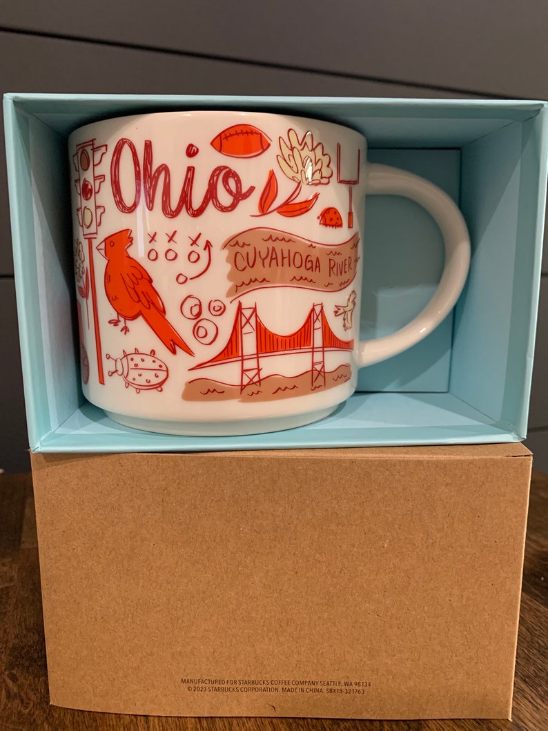 Been There Series Starbucks State of Ohio Mug - Etsy
