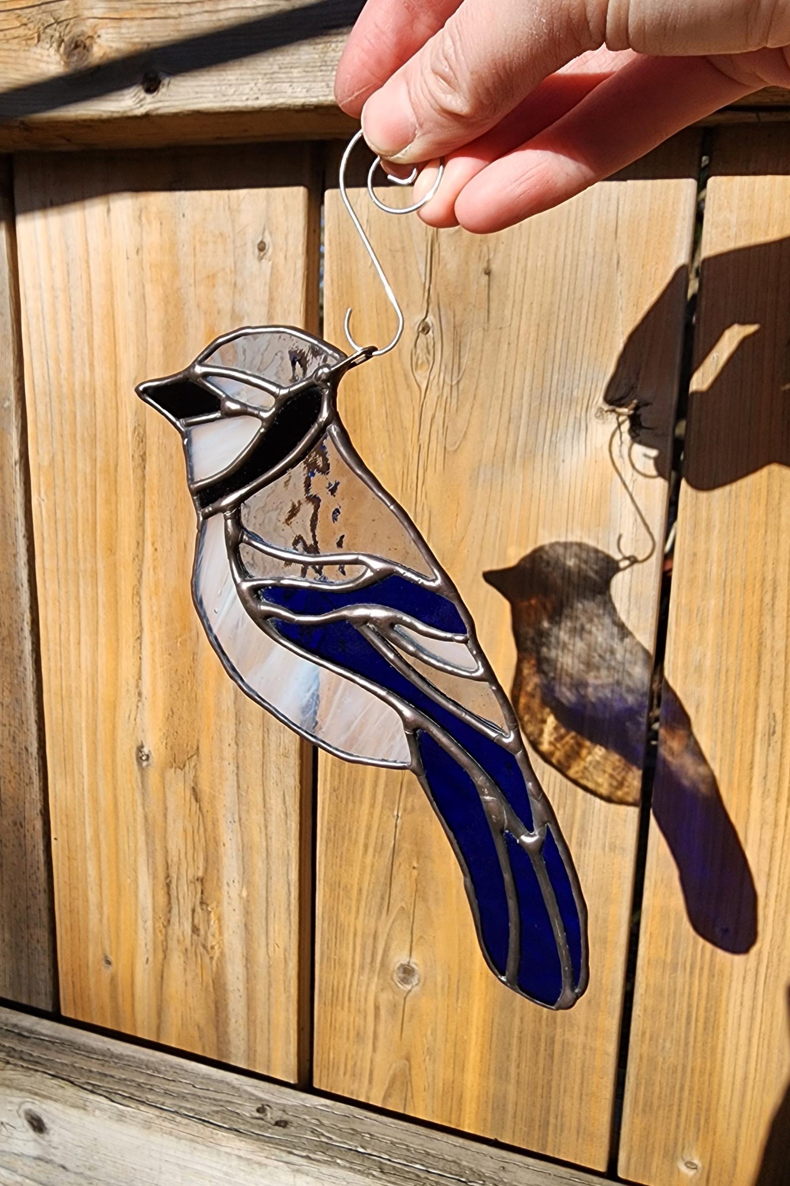 Blue Jay Stained Glass Pattern (digital Download) *commercial and Hobby ...