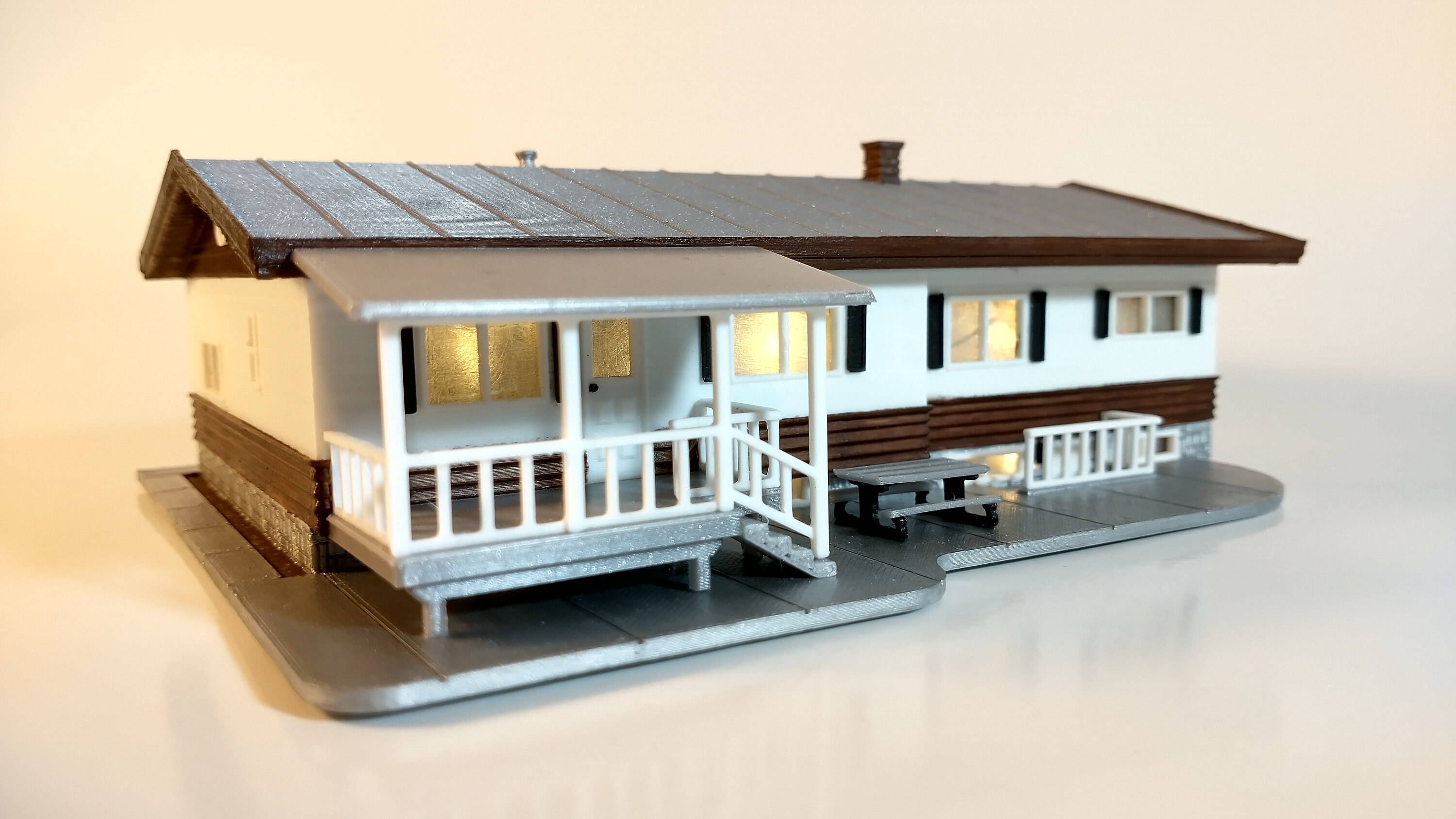 Custom Model of Your House With Real Lights / Scale Lighted - Etsy