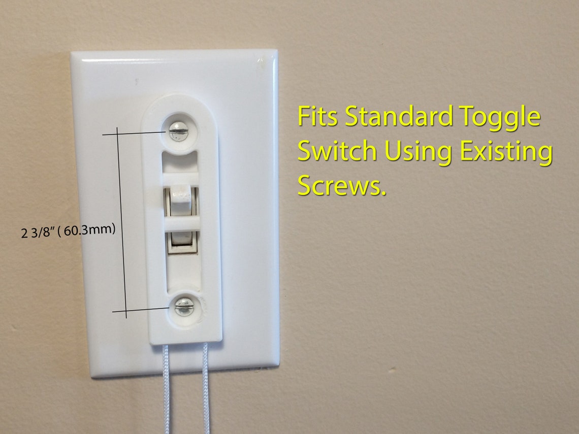 Light Switch String Extension Toggle Switch String Extension - Etsy