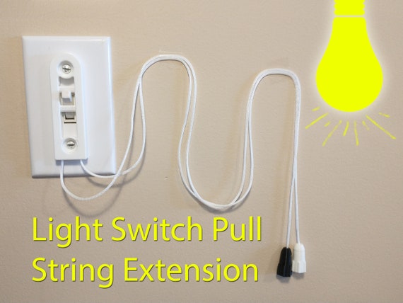 Light Switch String Extension Toggle Switch String Extension - Etsy