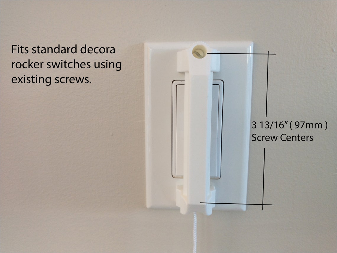 Light Switch String Extension ROCKER decora Switch String - Etsy