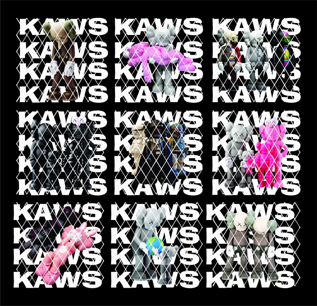 Kaws Png File, Hype Png Hypebeast Kaws Png With Trendy Figure ...