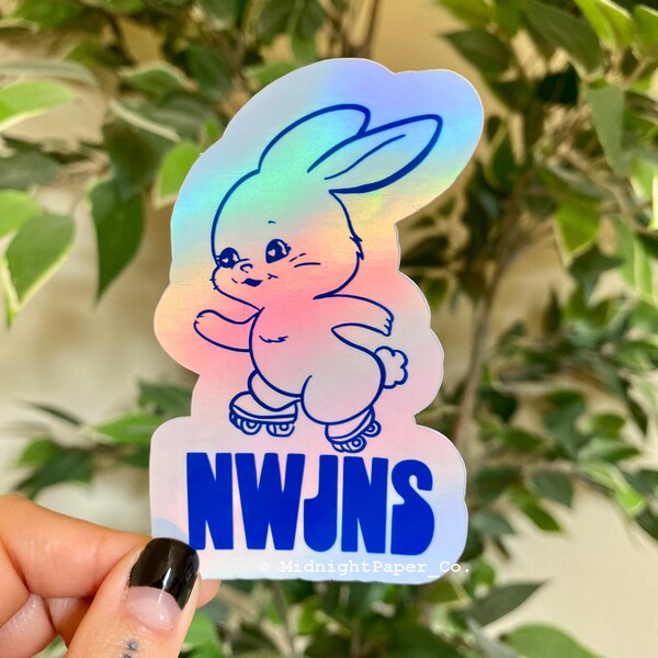 Newjeans Bunny Sticker - Etsy