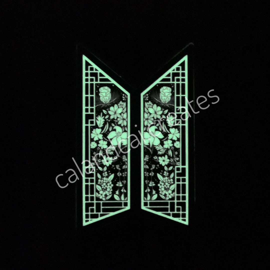 BTS Sticker Birthflowers Sticker or Car Decal | BTS Car Decal Sticker ...