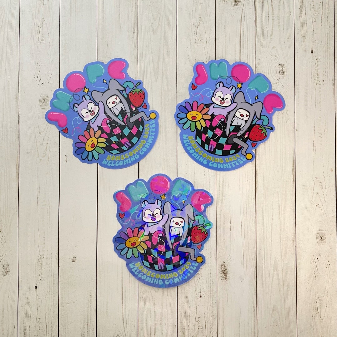 BTS Sticker J-hope BT21 Mang and Jack in the Box Homecoming Die Cut ...