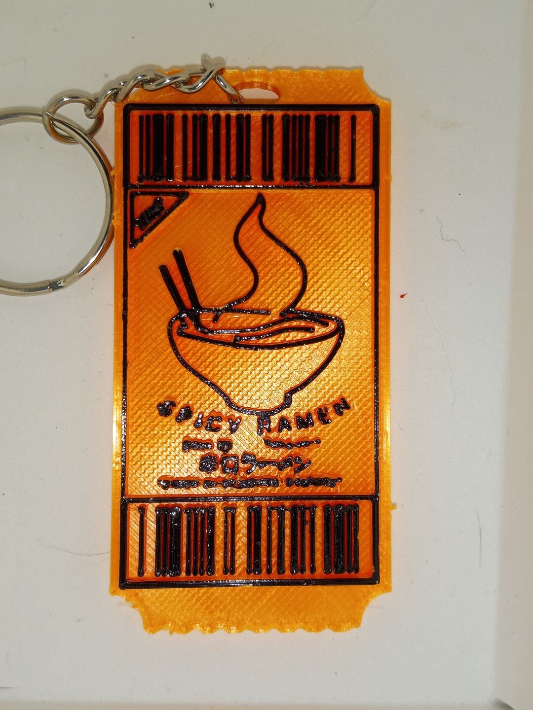 Spicy Ramen Keychain - Etsy