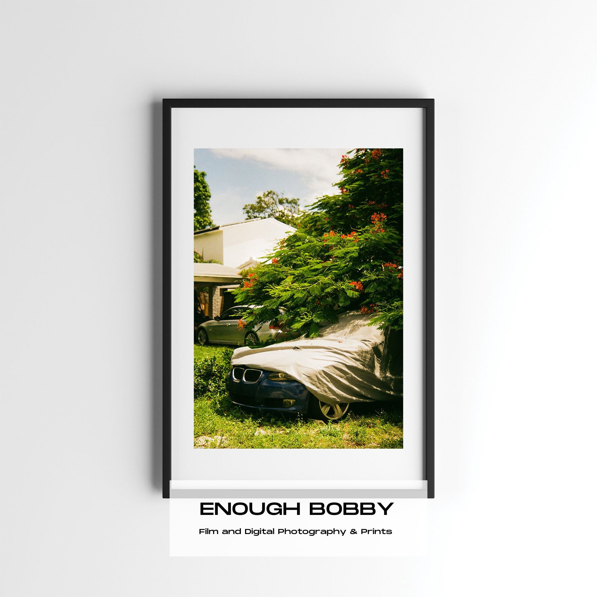 Collectable Car Photography Print | Covered Vehicle, Street Scene ...