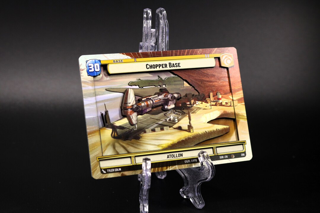 3D SWU Chopper Base - Alter Star Wars Unlimited Common Base - Etsy