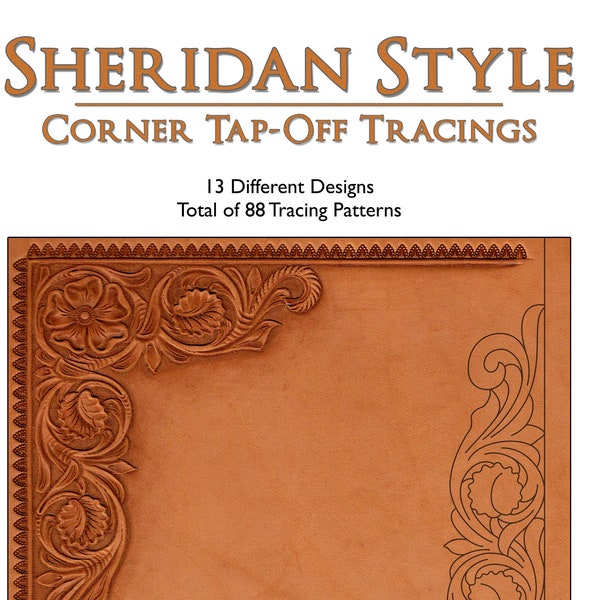 Sheridan Leather Tooling Patterns - Etsy