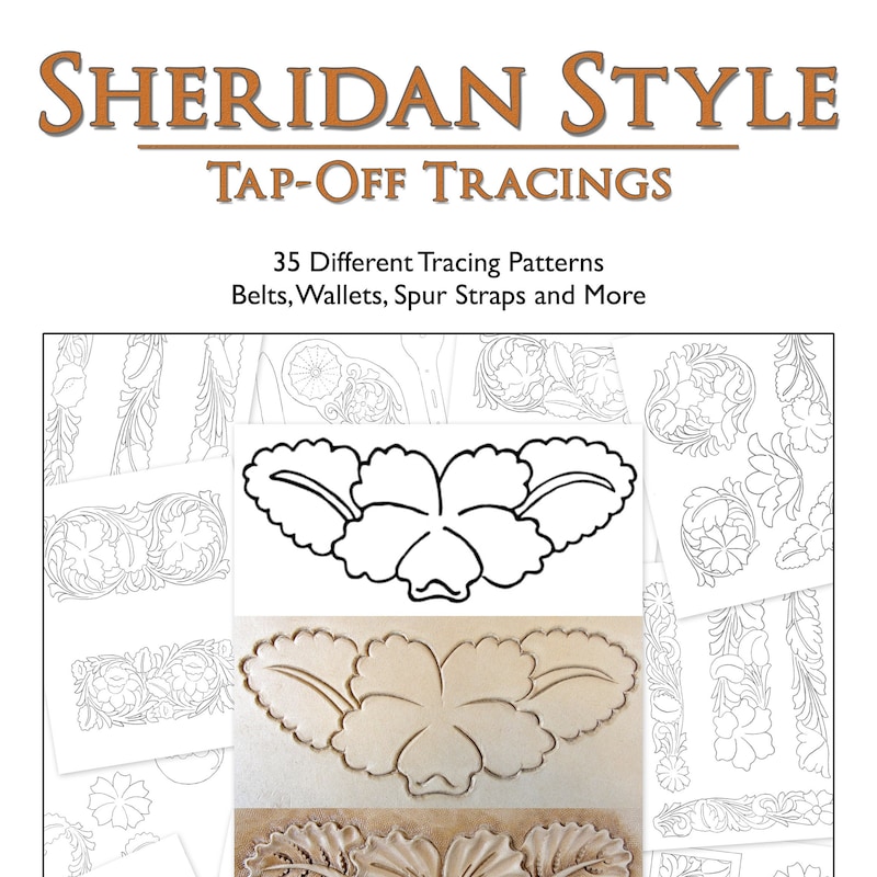 Sheridan Leather Tooling Patterns - Etsy