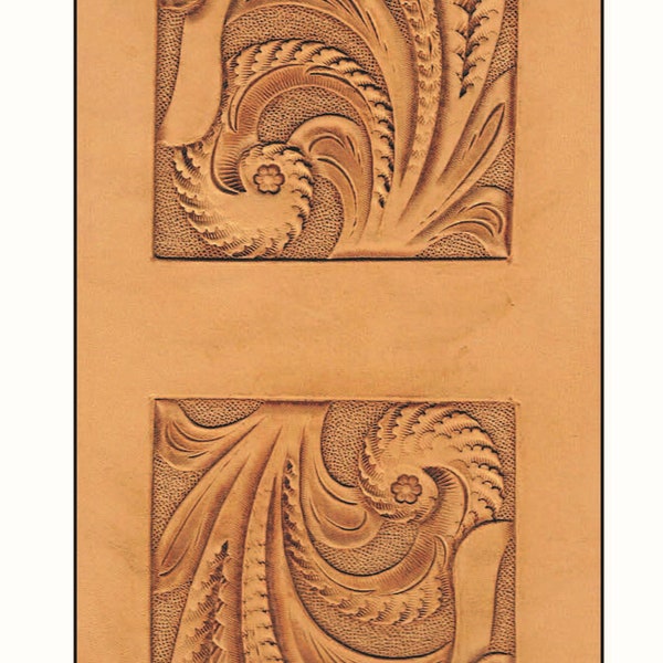 Western Wallet Template - Etsy