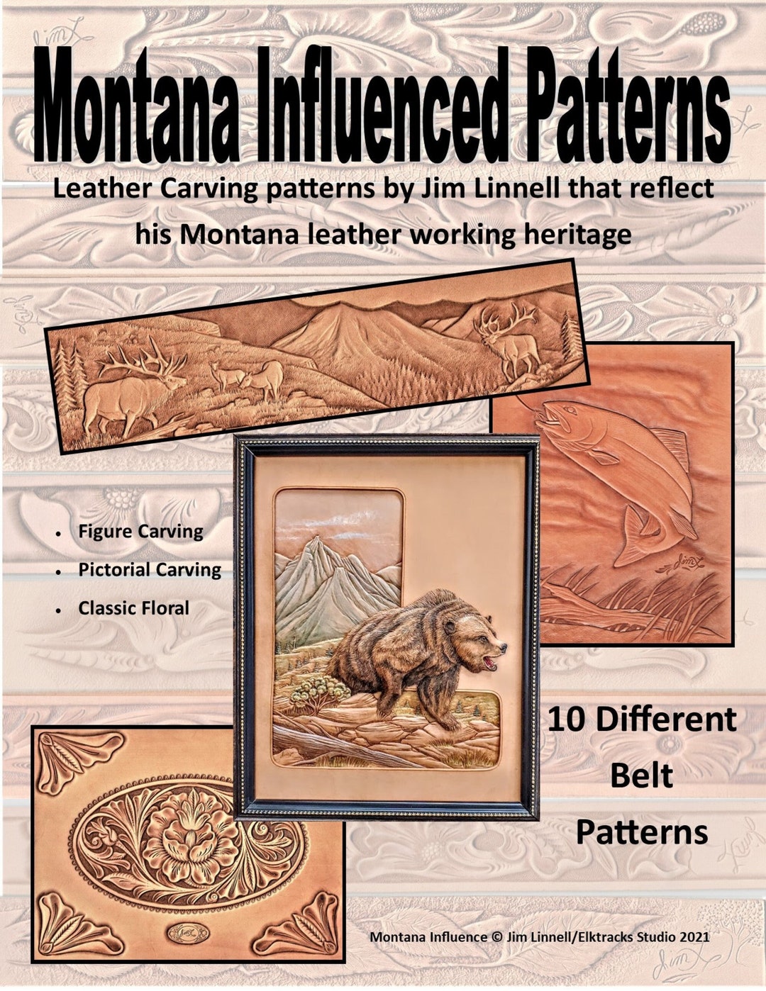 Montana Influenced Patterns [DIGITAL DOWNLOAD] by Jim Linnell - Etsy