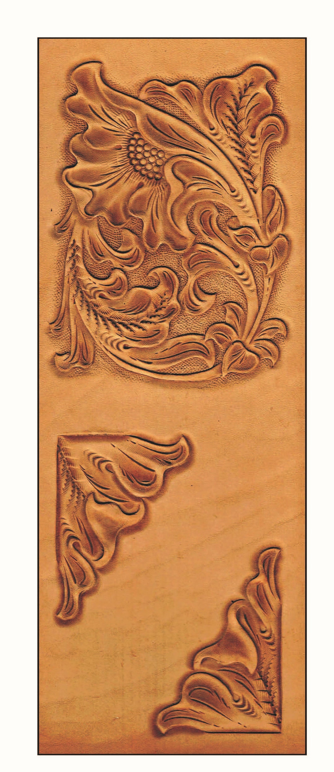 Western Floral Wallet Pattern #3 [DIGITAL DOWNLOAD] - Etsy