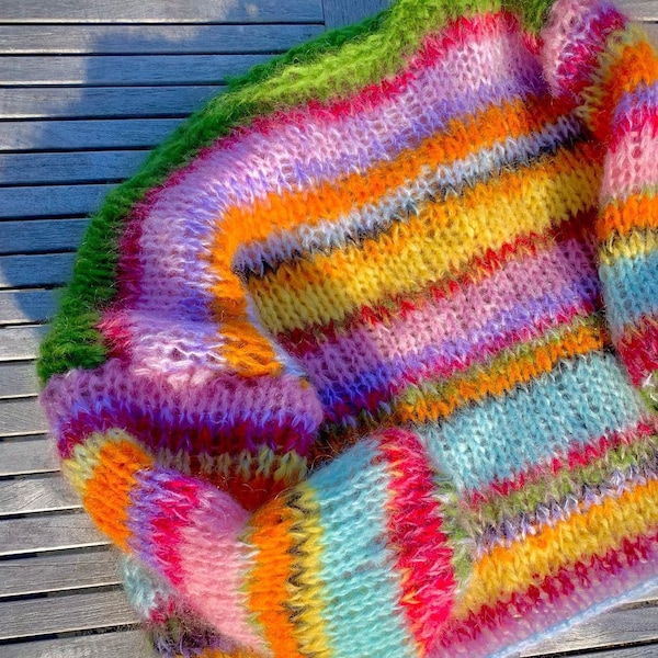 Hand Knit - Etsy
