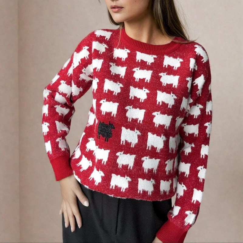 Sheep Jumper Women - Etsy UK