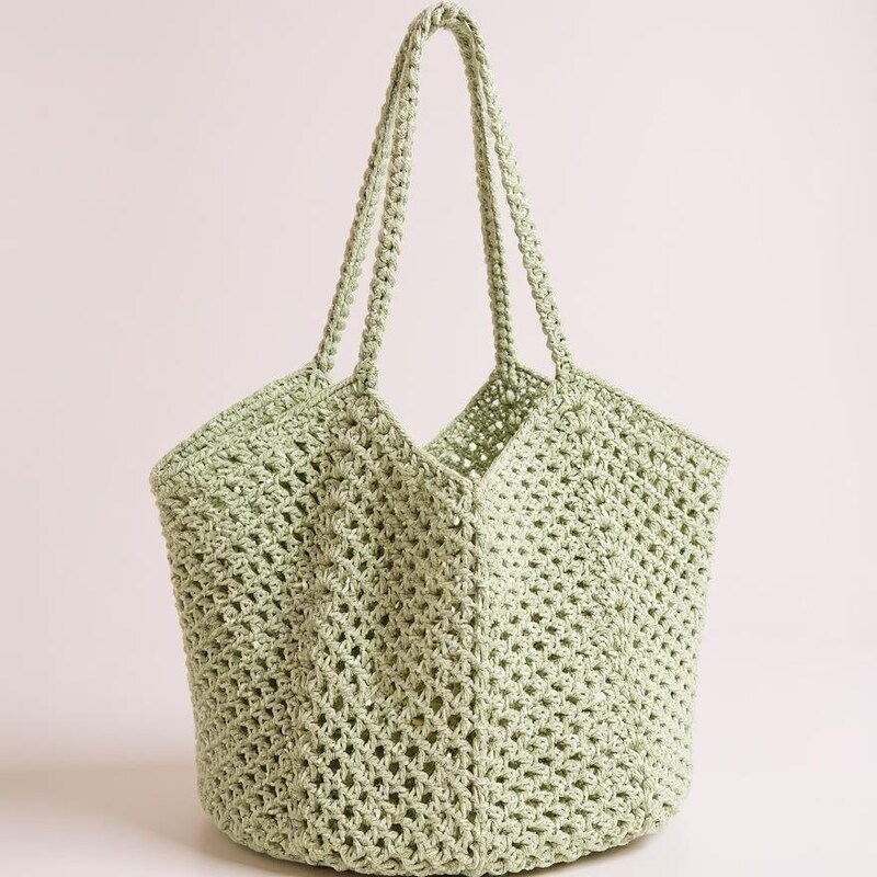 Macrame Tote - Etsy