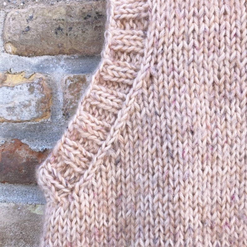 Knitting Pattern Vest, Crew Neck Vest, Vest Top Pattern, Sweater Vest ...