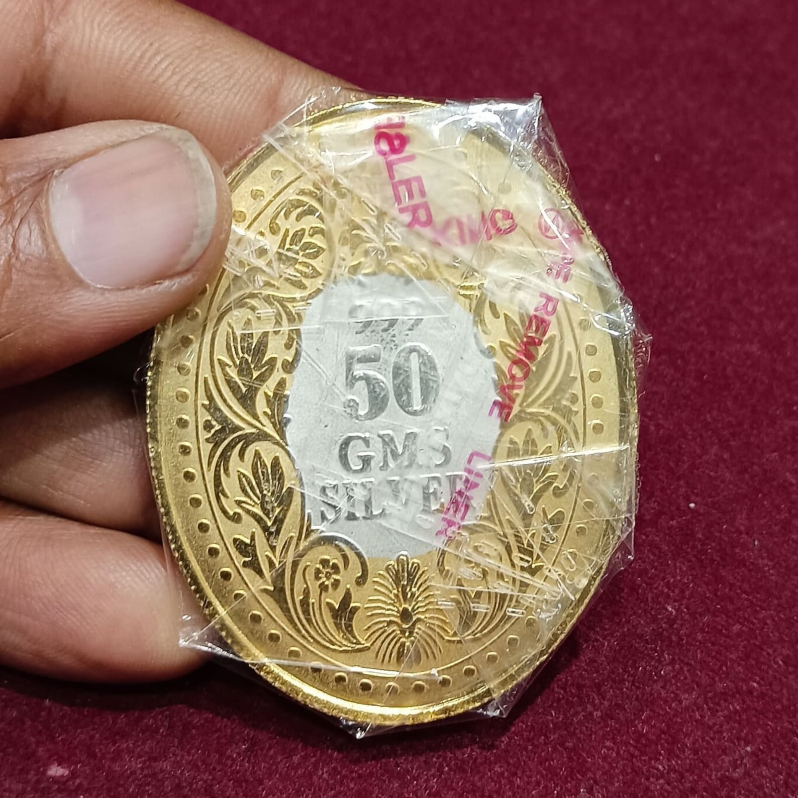 Silver Coin Pure Silver Coin King Silver Coin Radha Rani Silver Coin ...