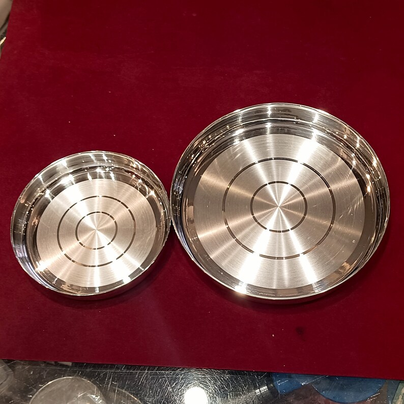 Shine Bright With a Pure Silver Food Plate Luxury for Your Table and ...