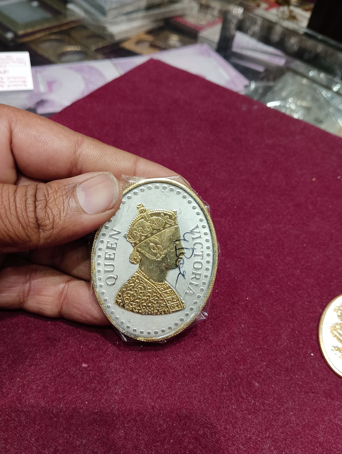 Silver Coin Pure Silver Coin King Silver Coin Radha Rani - Etsy