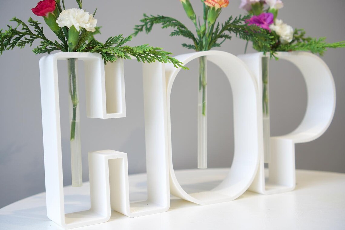 HOP Series® Letter Vase Centrepiece Set - Etsy