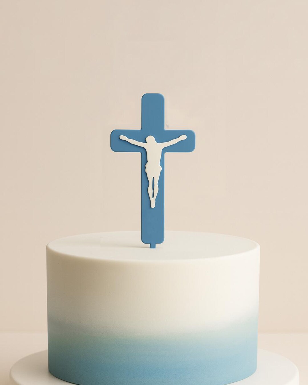 Faith Series® Kids Cross Cake Topper - Chubby Style Crucifix Mix Match ...