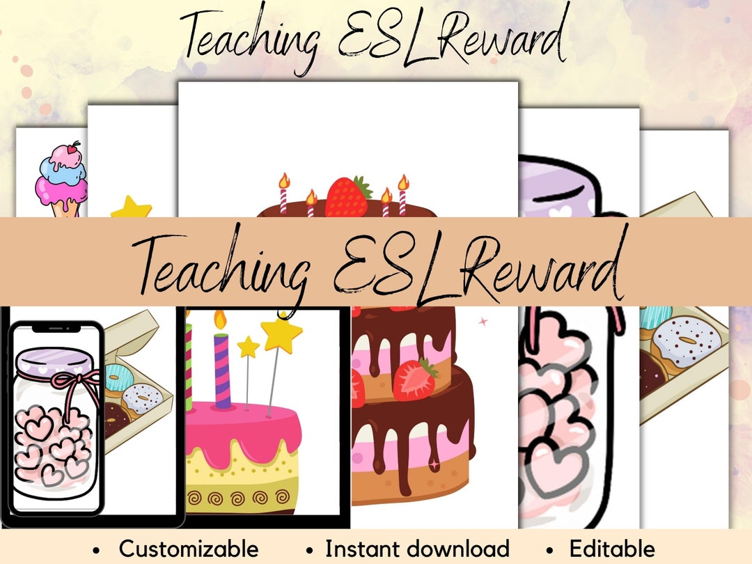 ESL Rewards Chart for Kids Reward and Consequence Chart, Unicorn ...