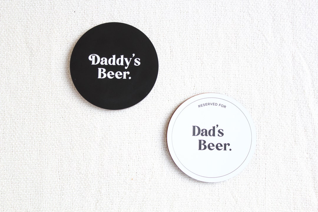 Father's Day Drink Coaster - Etsy