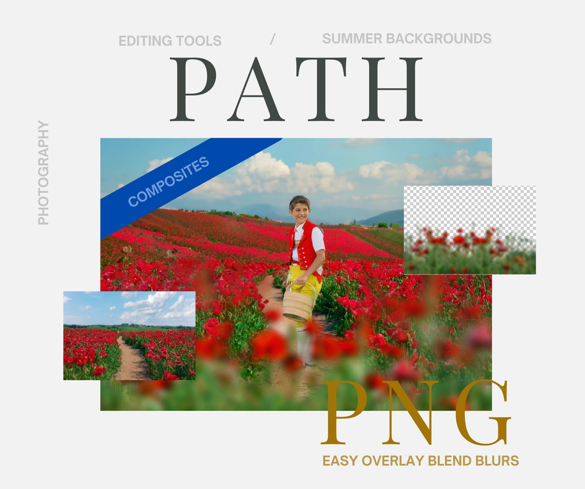 Red Photography Background Fields Red Flower Fields Digital - Etsy