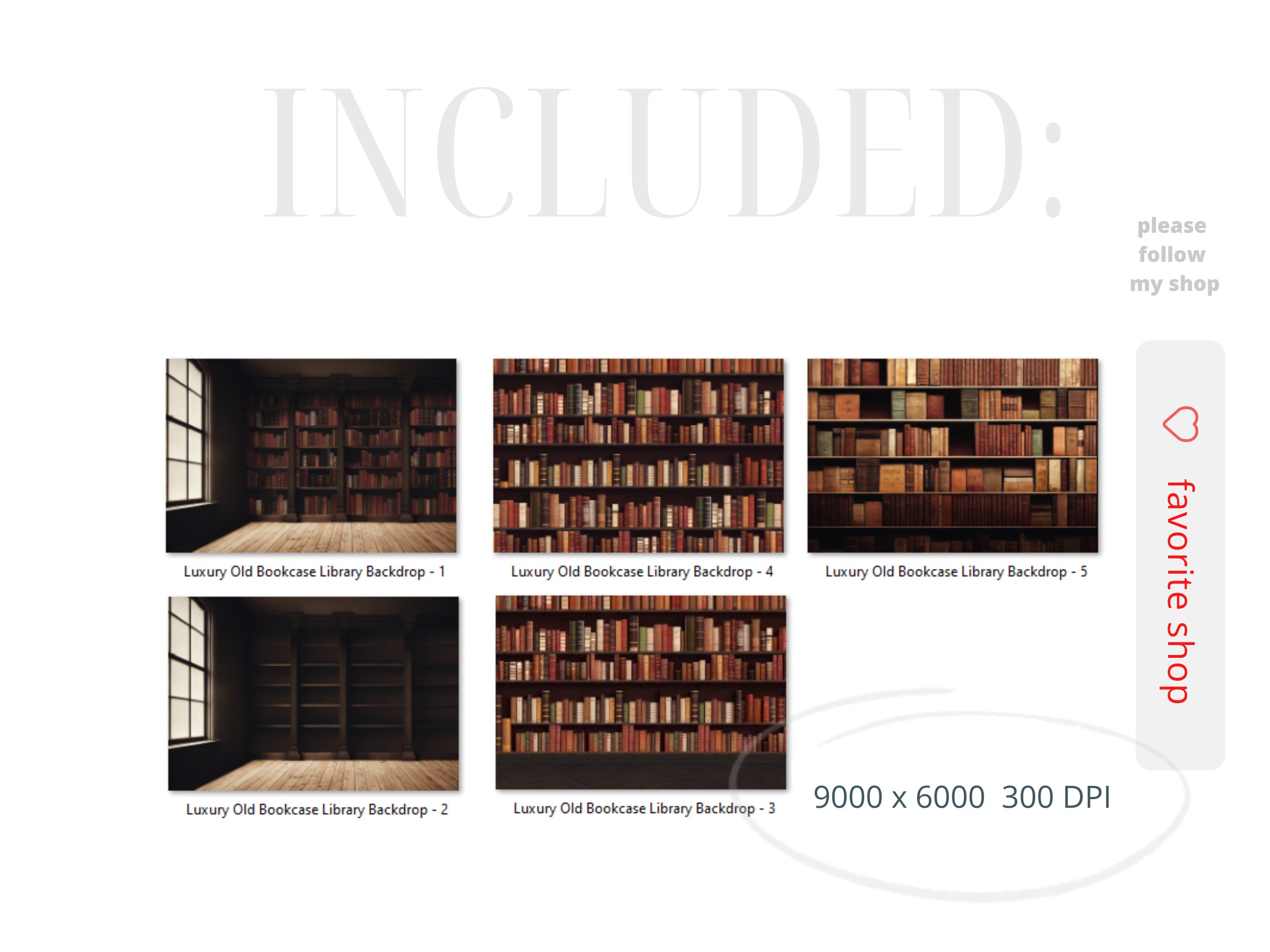 Dark Library Background Office Books Zoom Backgrounds Library - Etsy