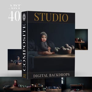 Studio Backdrop Toddler Digital Backdrop Composite Backdrop Knitted ...