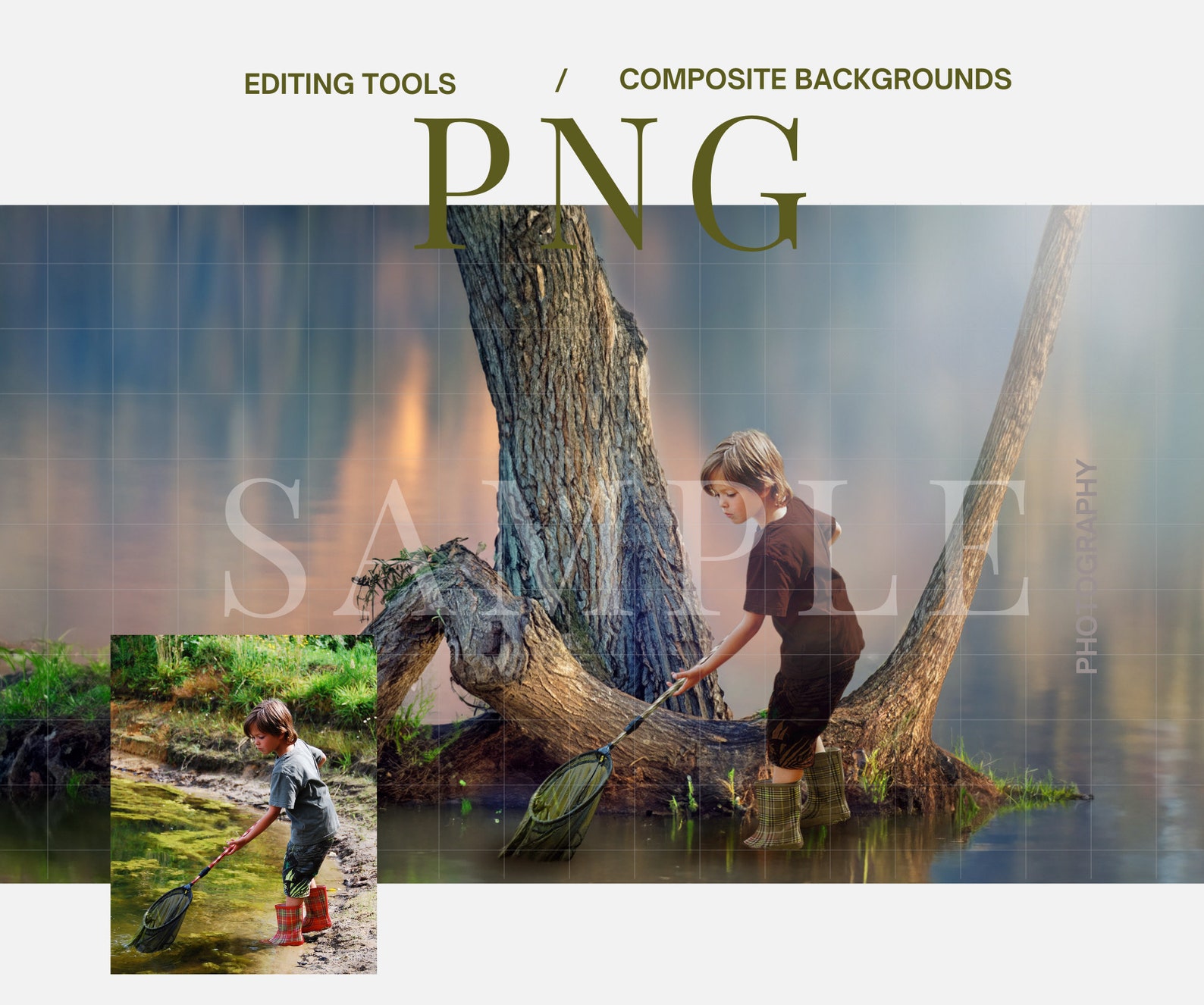 Fishing Lake Backdrop, Rustic Outdoor Photography Background, Nature ...
