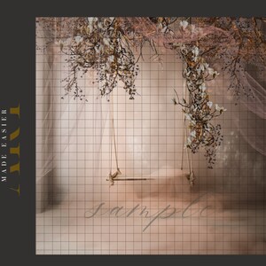 Studio Swing Digital Backdrop Swing Digital Background Flower Wood ...